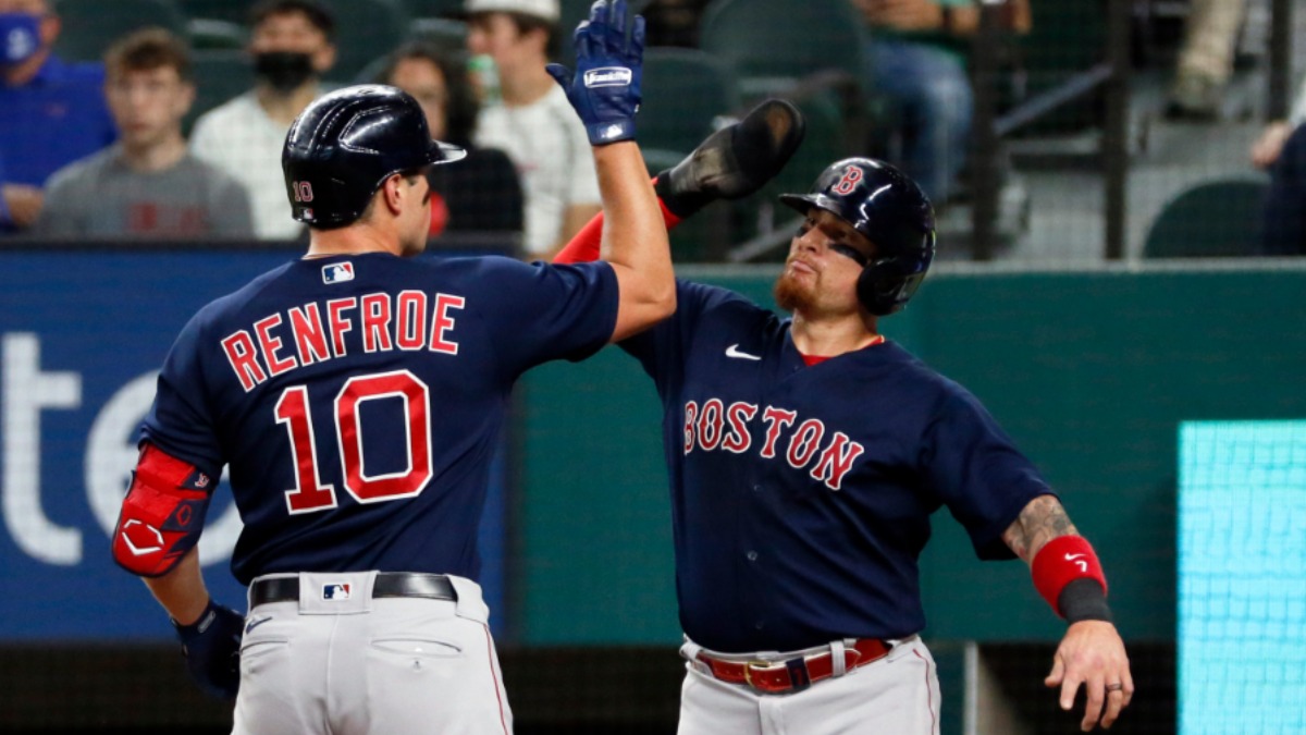 Hunter Renfroe Gives Red Sox Early Lead With Massive Two-Run Blast