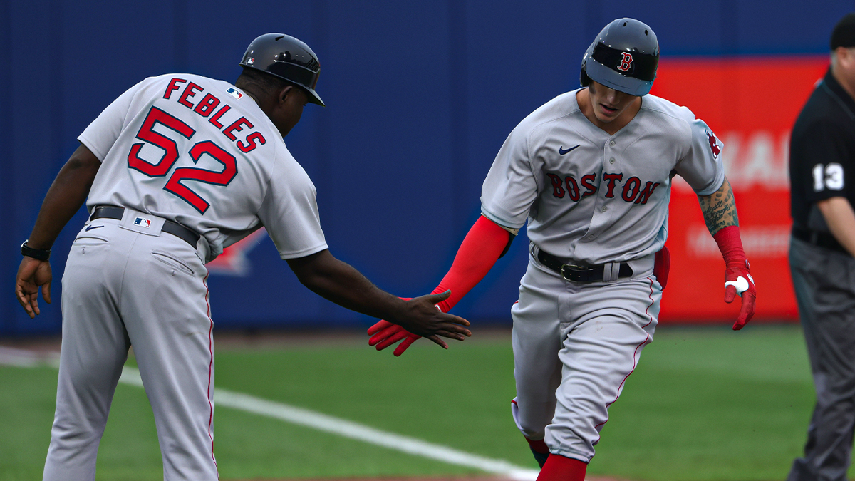 Jarren Duran Hits First MLB Home Run In Red Sox's Rout Of Blue Jays
