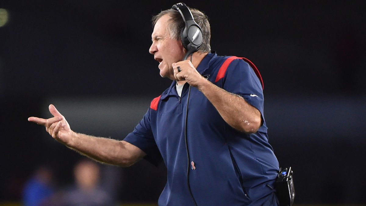 Patriots Coach Bill Belichick Understandably Grumpy After Week 1 Loss