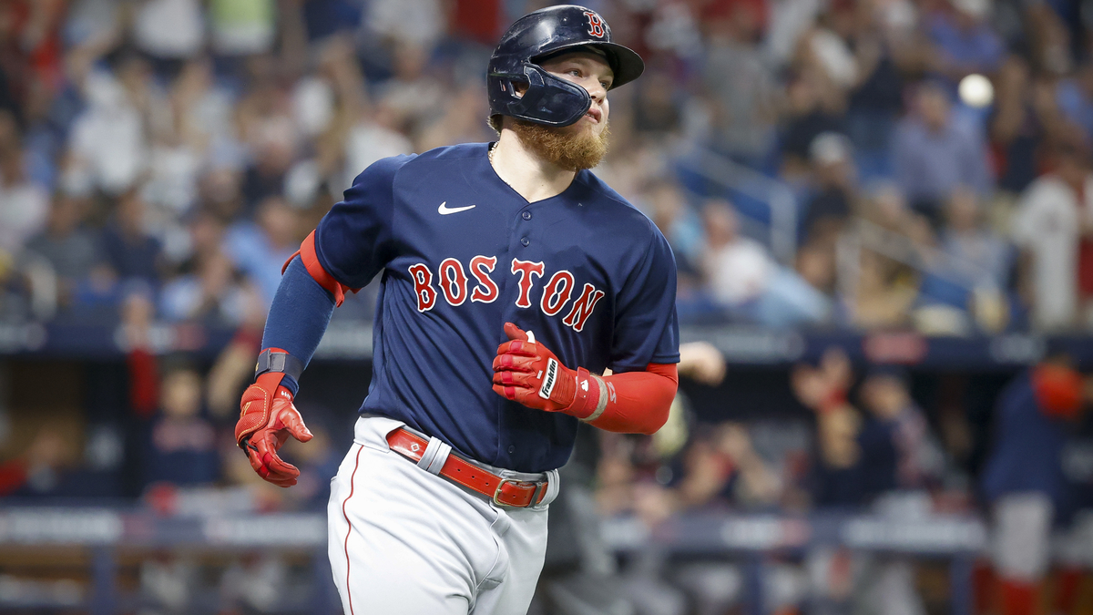 Alex Verdugo 'Not Nervous At All' Before Making One-Legged Catch