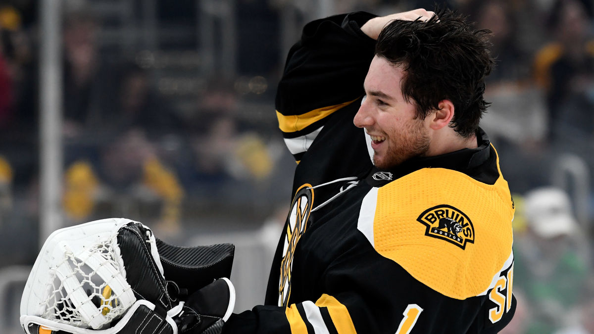 Jeremy Swayman Continues Dominance At TD Garden In Bruins' Win