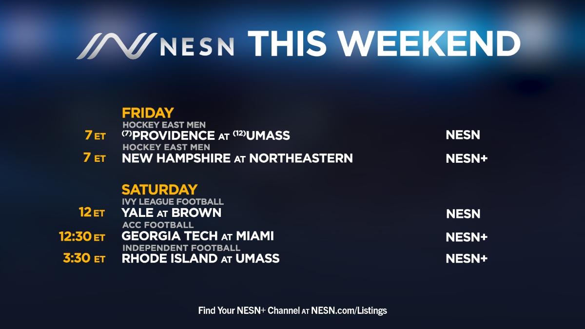 Huge Weekend For ACC Women's Volleyball, College Sports On NESN Networks