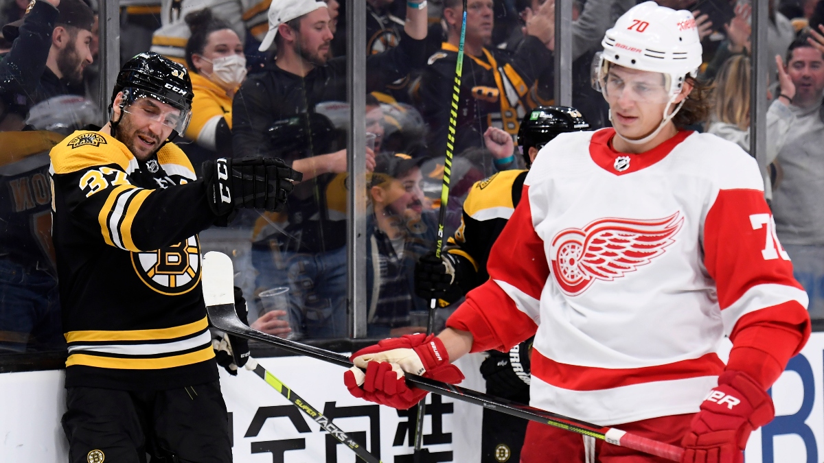 Patrice Bergeron Among Oldest Bruins To Notch Four-Goal Game