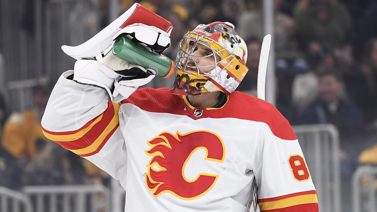 Flames' Dan Vladar Reveals How He Felt Facing Former Team In Bruins