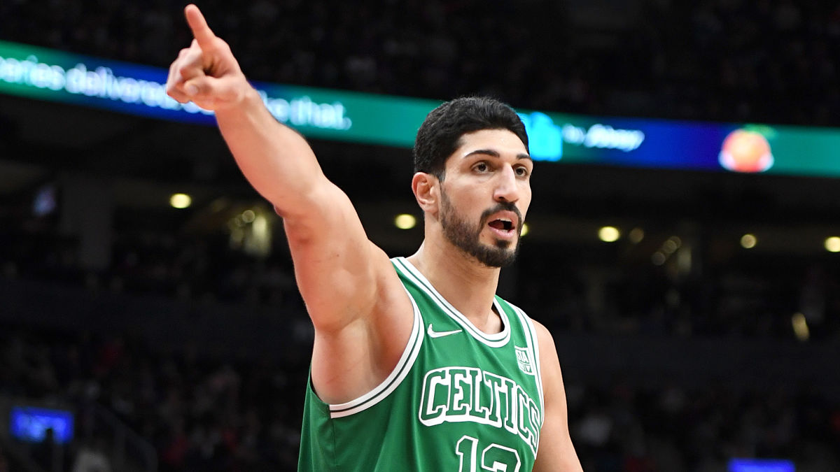 Celtics' Enes Kanter Celebrates Becoming United States Citizen