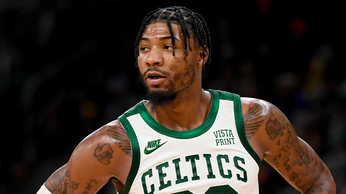 Marcus Smart Throws Down Emphatic Alley-Oop From Jaylen Brown