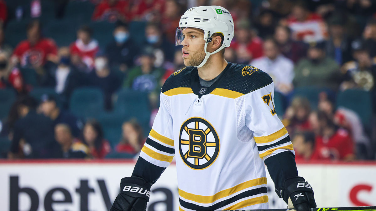 Taylor Hall Avoids Disaster, Returns To Make Great Pass In Bruins Win