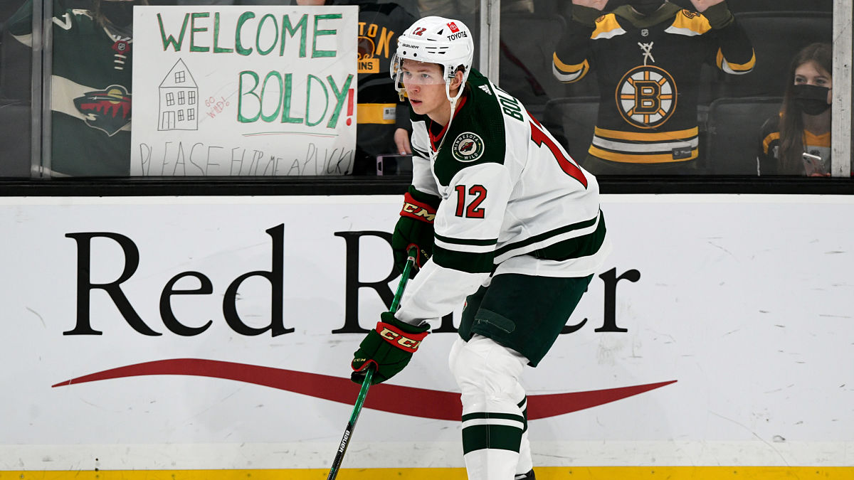 Mass. Native Matt Boldy Scores First Goal In NHL Debut Vs. Bruins