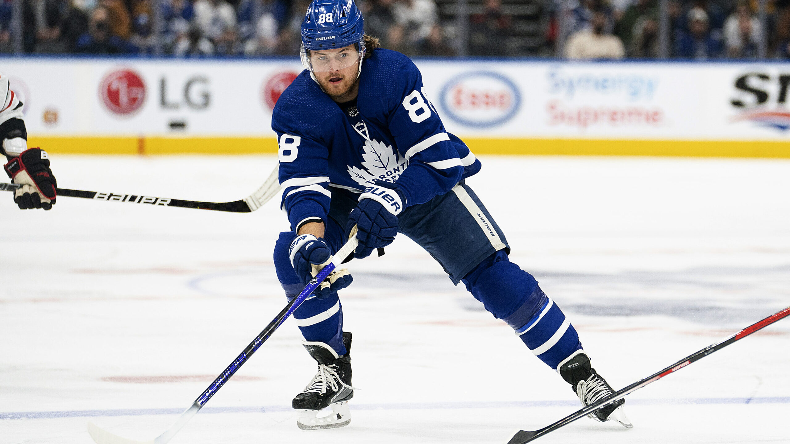 Morgan Rielly, William Nylander Warming Up for Leafs