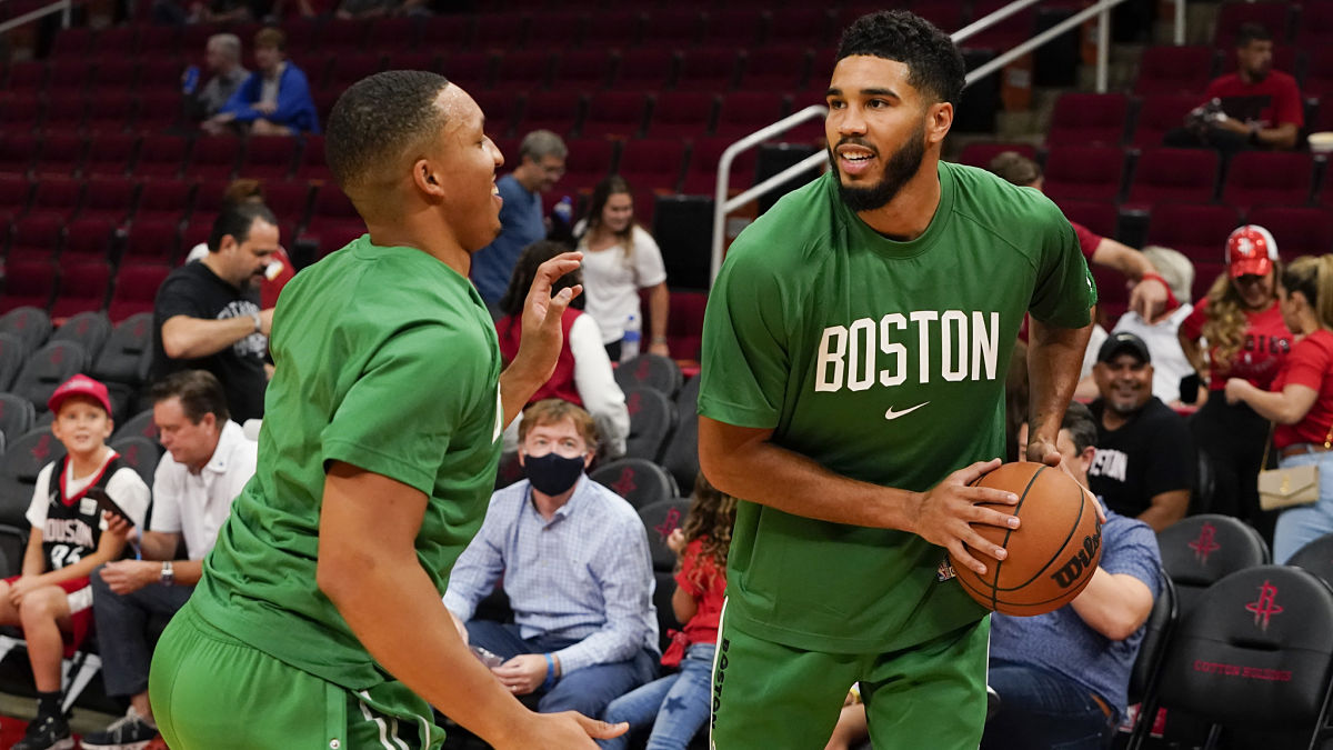 What Jayson Tatum Told Grant Williams After Denying Lob Request