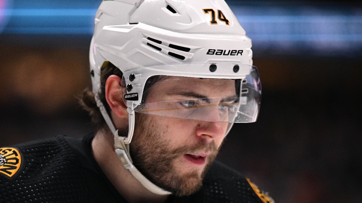 Look Back At Jake DeBrusk's Hat Trick As Bruins Set To Play Kings Again