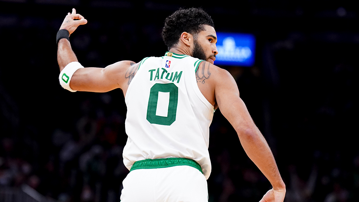 Celtics Finish Off Terrific Sequence With Jayson Tatum Alley-Oop Slam