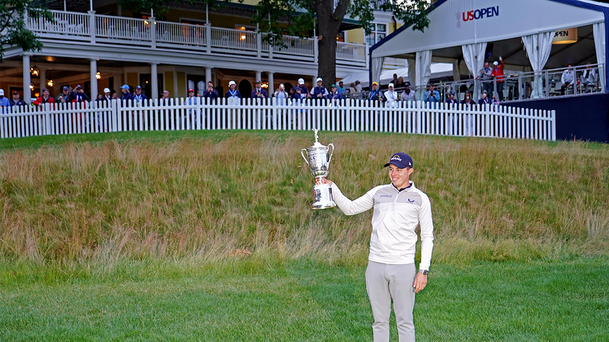 Matthew Fitzpatrick Reacts To First Major Championship Win At U.S. Open