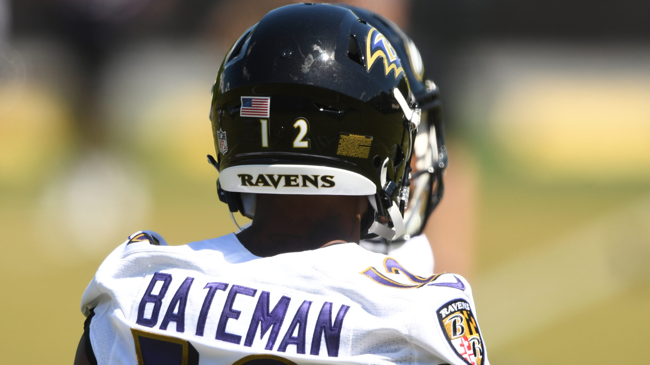 Ravens WR Rashod Bateman Limited in Practice Thursday