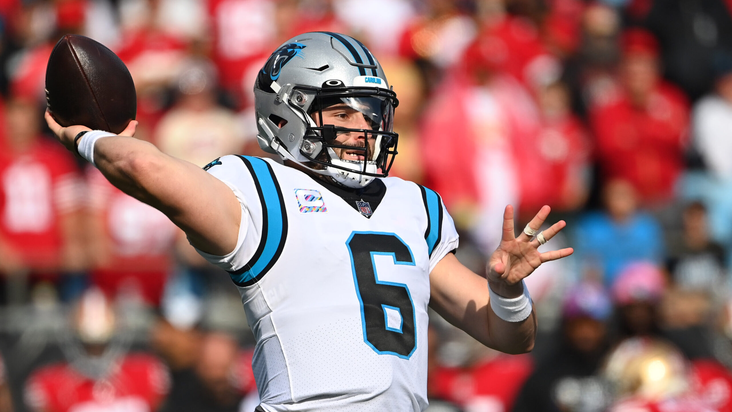 Panthers' Baker Mayfield and Sam Darnold Could Return Week 8