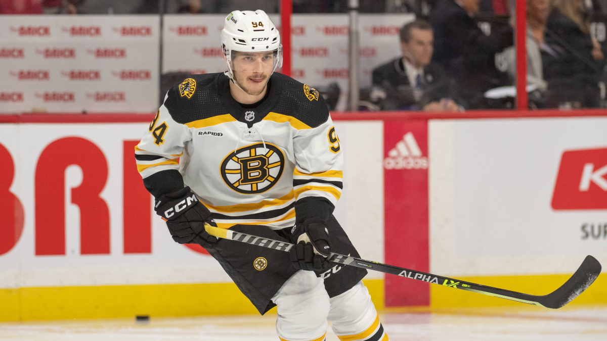 Jakub Lauko Scores First Career NHL Goal, Gives Bruins Lead