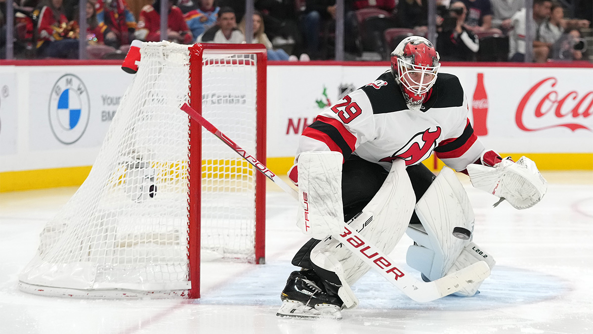 Mackenzie Blackwood Back In Goal As Devils Face Bruins