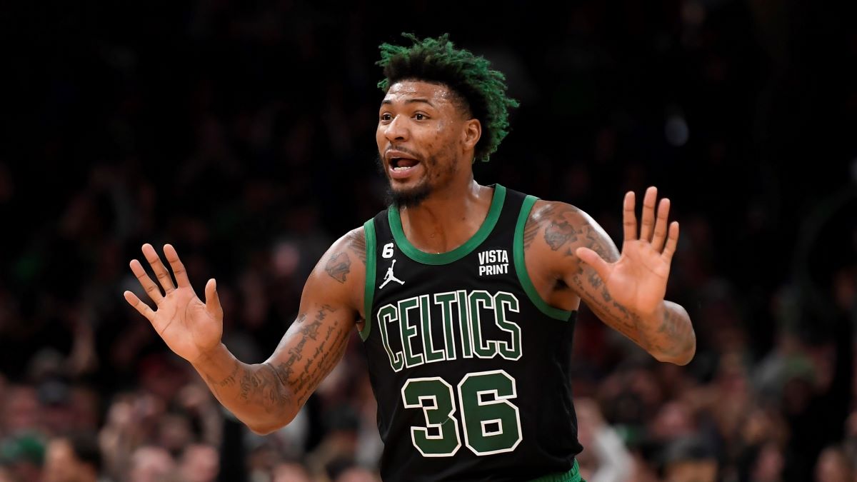 Marcus Smart Had Perfect Reaction To Jaylen Brown's Insane Shot