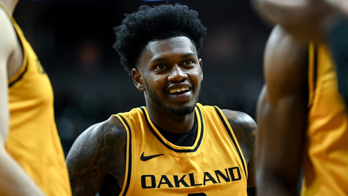 Oakland G Rocket Watts to Return Thursday vs. Wright State