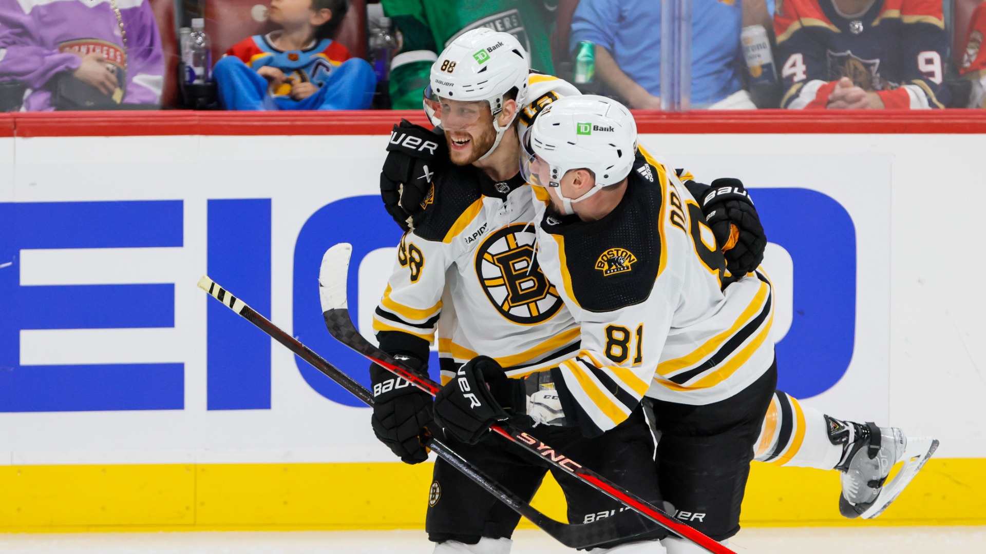 Watch David Pastrnak's Circus Goal On Bruins' Power Play