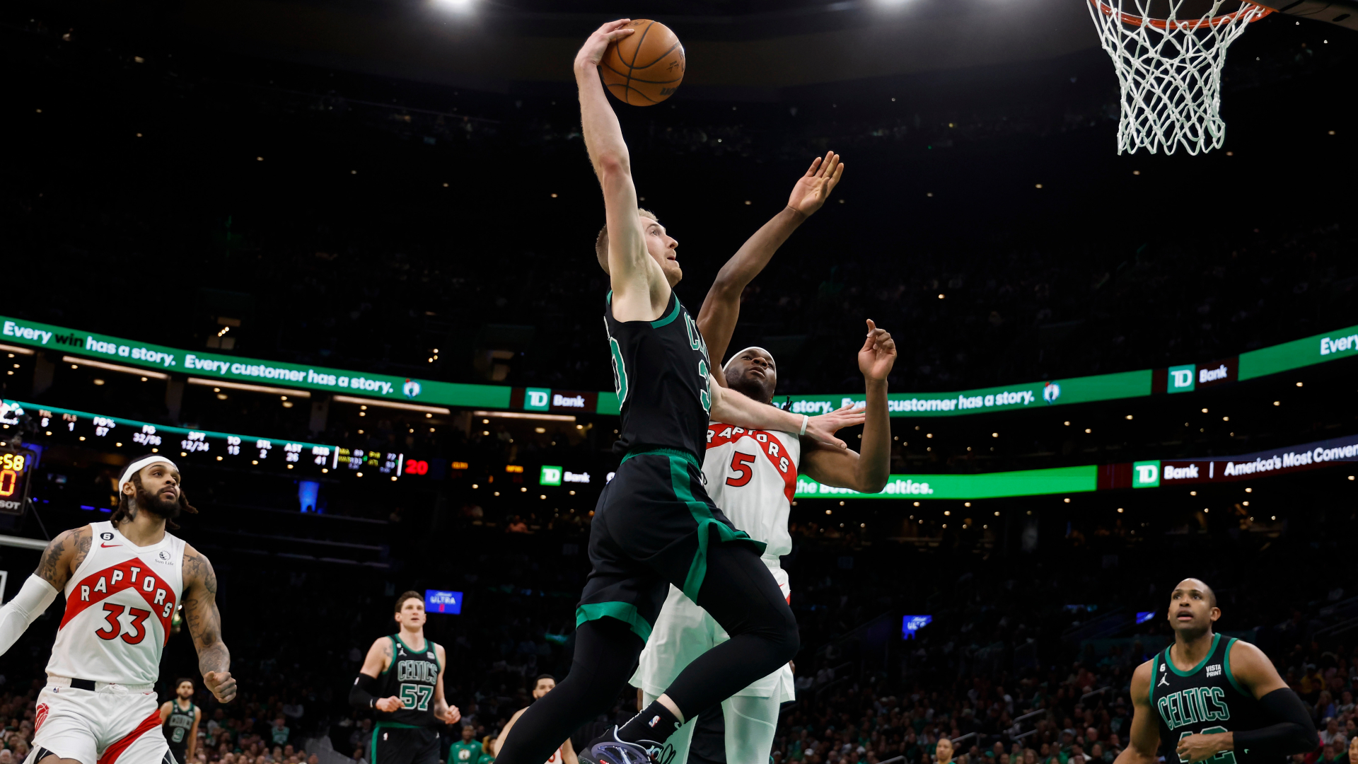 High-Flying Sam Hauser Breaks Out New Wrinkle For Celtics