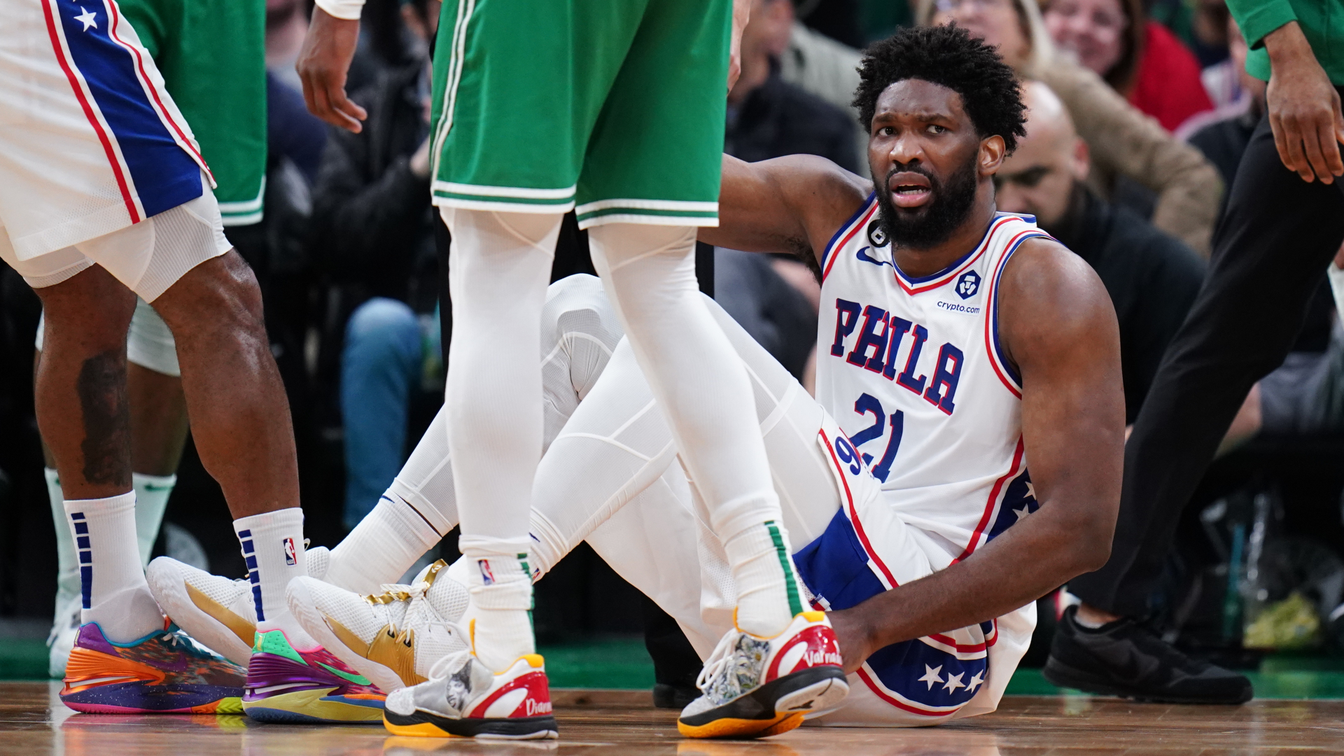 Joel Embiid Gives Injury Update Following Game 2 Loss Vs. Celtics