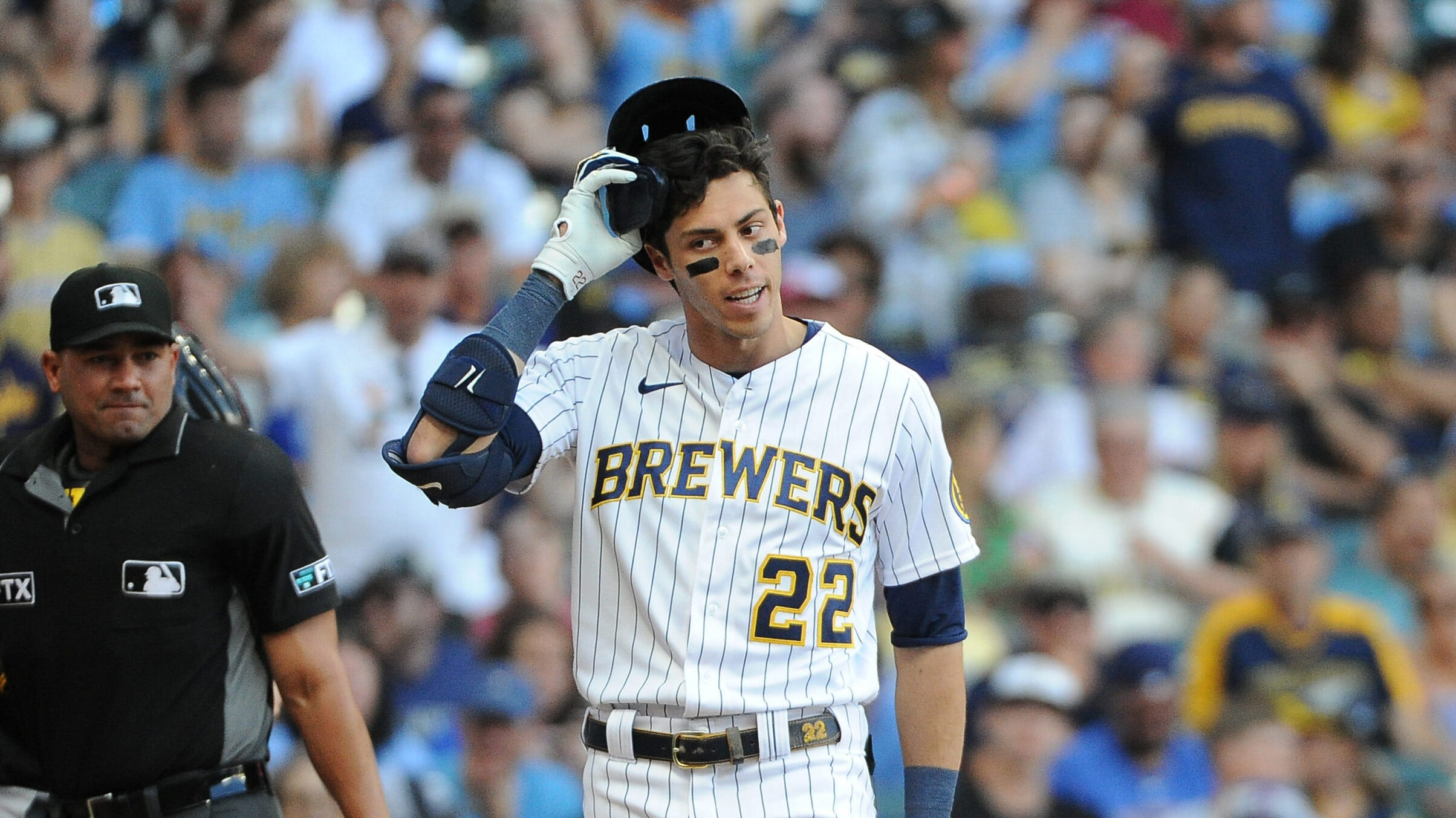 Brewers' Christian Yelich Returned to Starting Lineup Friday