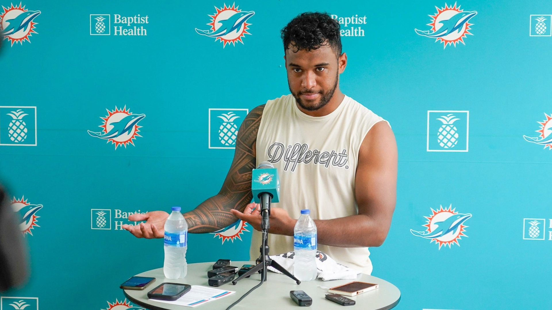 Dolphins' Tua Tagovailoa Didn't Take Ryan Clark's Joke Too Kindly