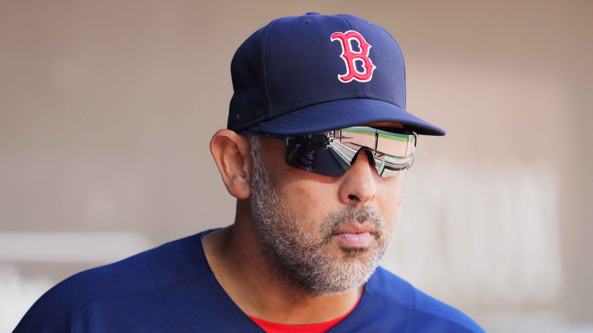 Alex Cora Press Conference At Red Sox Spring Training