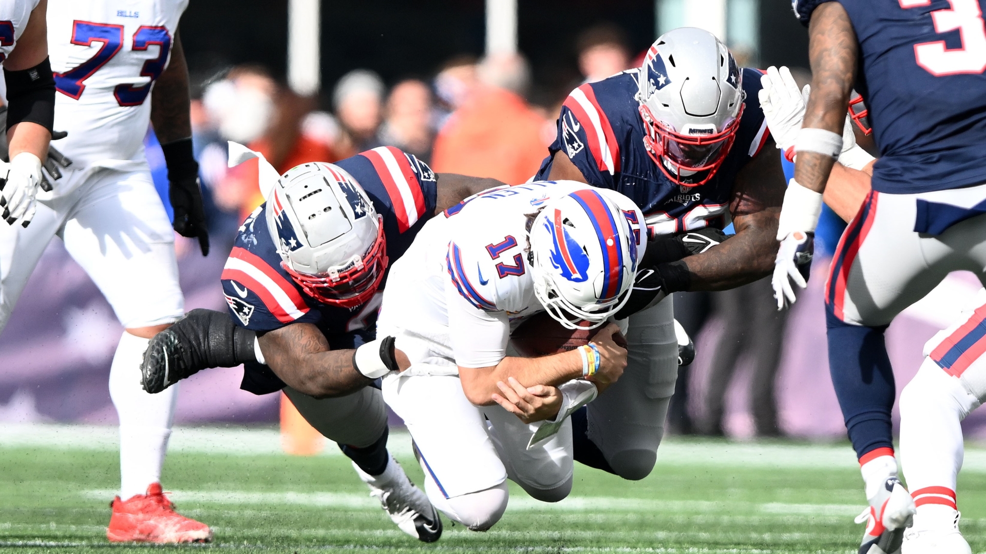 Christian Barmore Receives Eye-Rolling Fine For Hitting Josh Allen