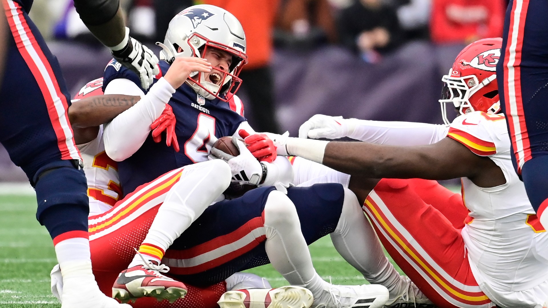 Bailey Zappe Blew Prime Opportunity Vs. Chiefs -- And He Knew It