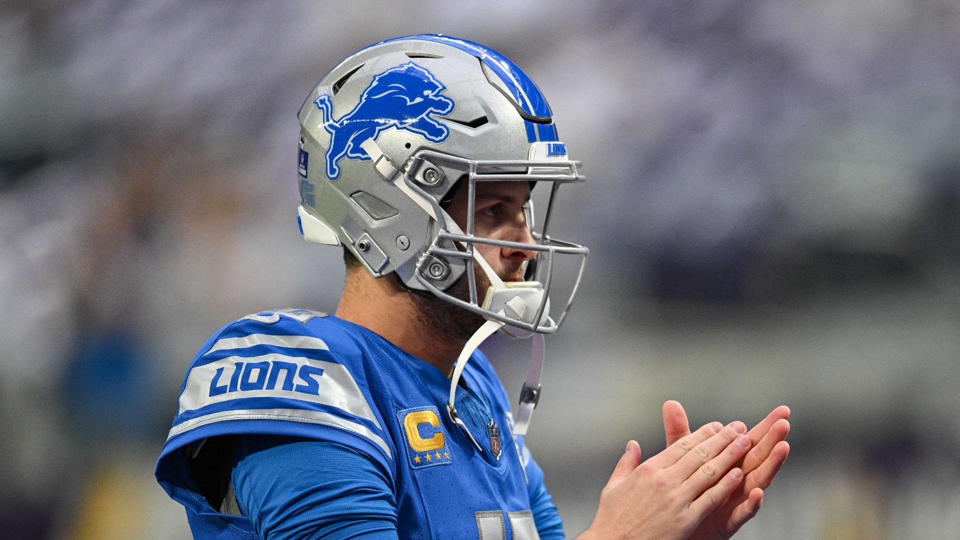 Lions Quarterback's Emotional Response To First Division Title In 30 Years