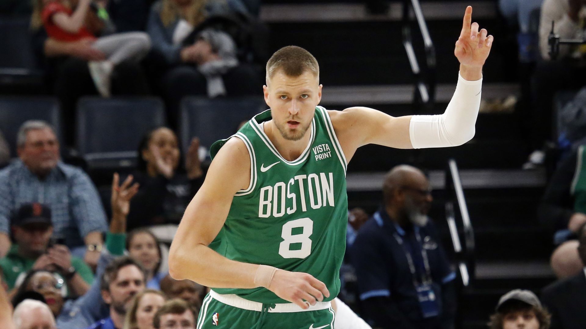 Where Celtics Star Kristaps Porzingis Stands Week After Calf Injury