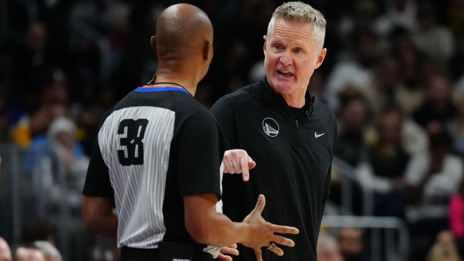 Steve Kerr Calls Out 'Disgusting' Refereeing In Warriors-Nuggets