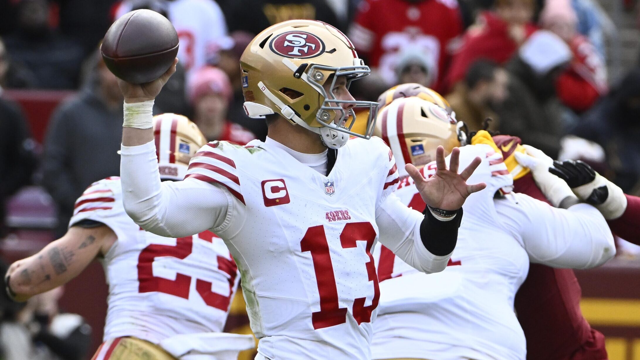 Lions vs. 49ers QB Props: Can Jared Goff Outduel Brock Purdy?