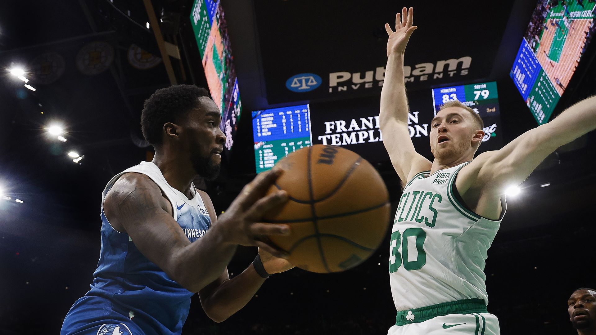 Celtics' Sam Hauser In NFL Playoff Spirit After Packers' Upset Win