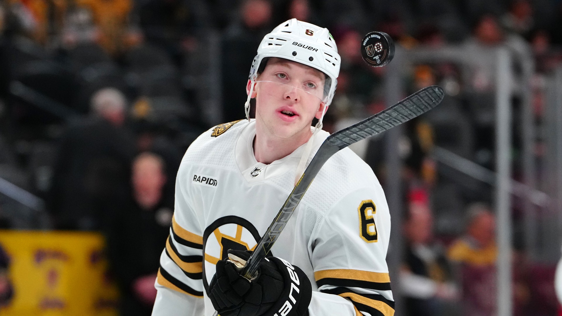 Mason Lohrei Understands Bruins' Expectations Amid Third NHL Stint