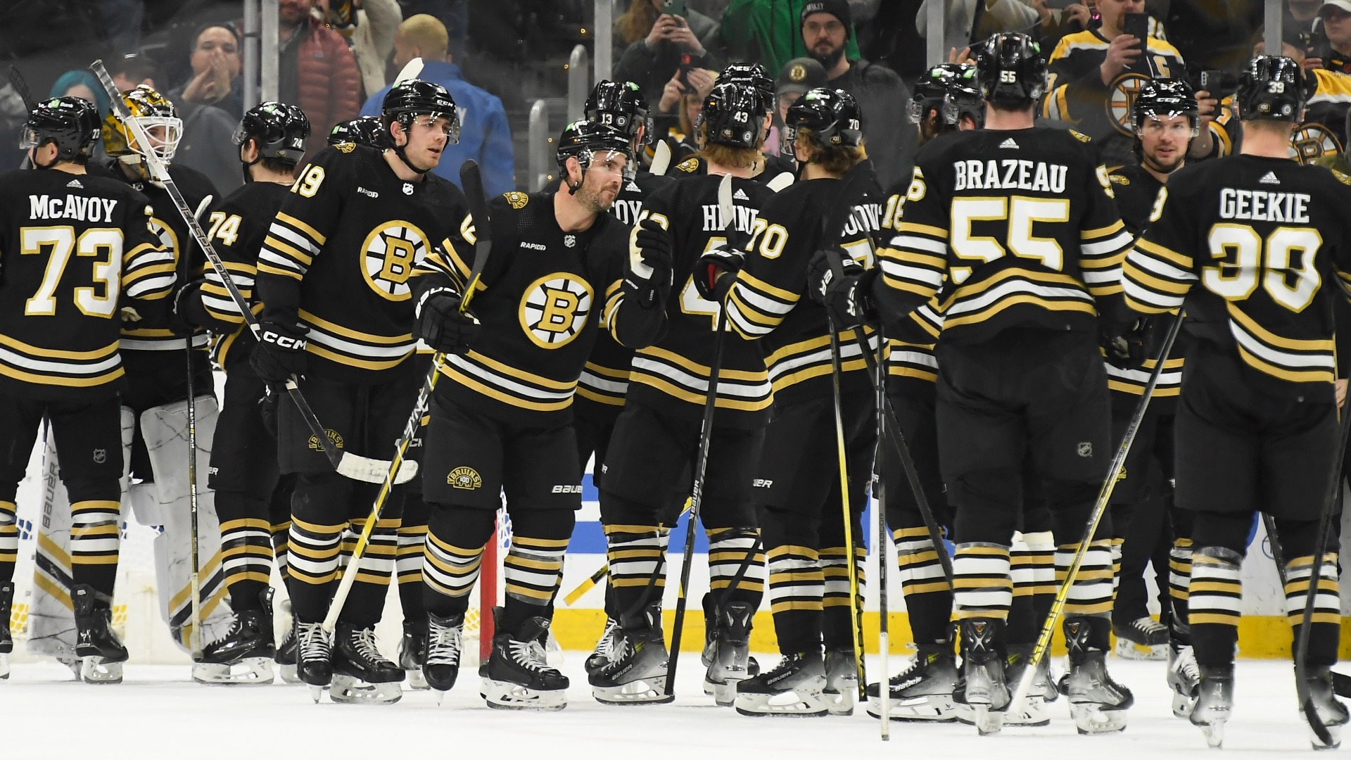 Bruins Clinch Stanley Cup Playoff Berth For Eighth Consecutive Season