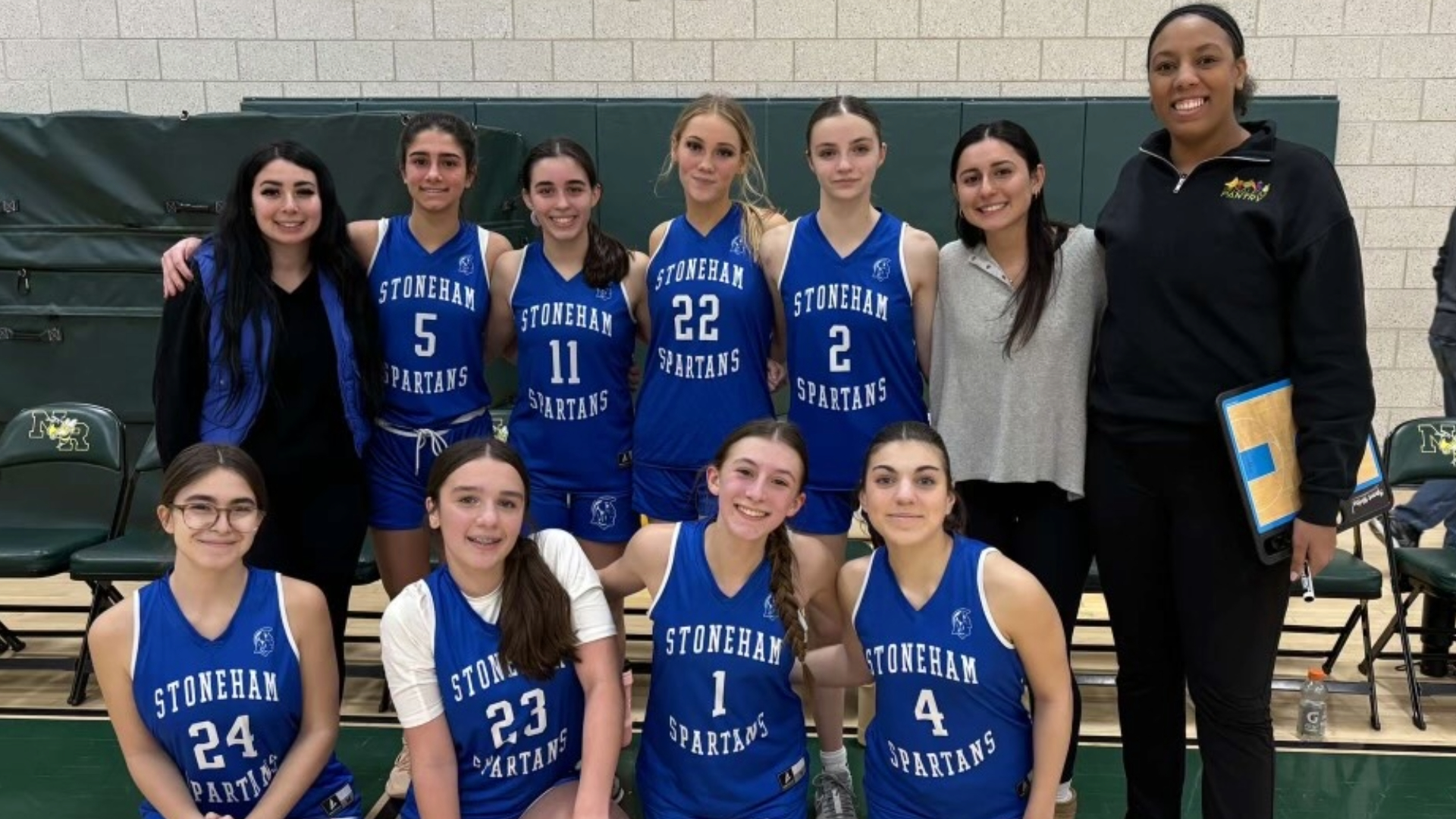 Basketball Bond At Center Of Mattera Sisters Guiding Stoneham High
