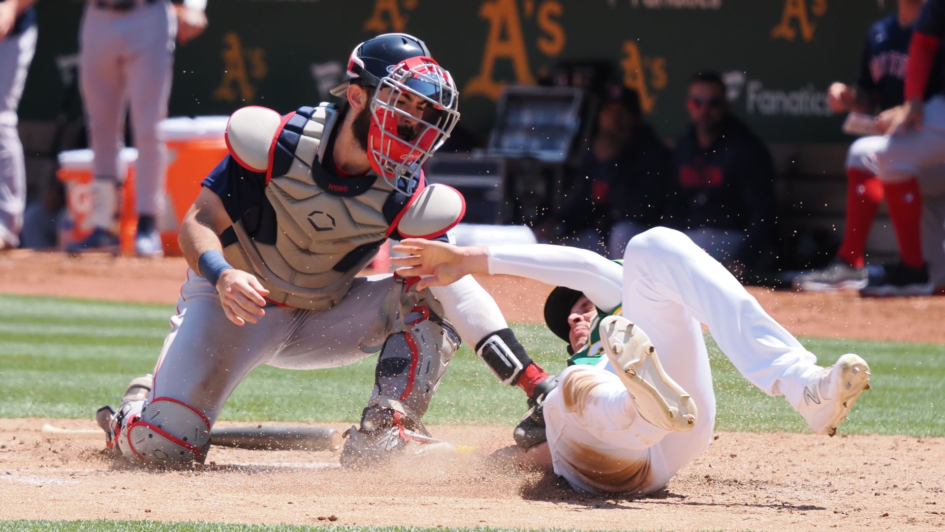 Red Sox Catchers Challenge Each Other In Unique Competition