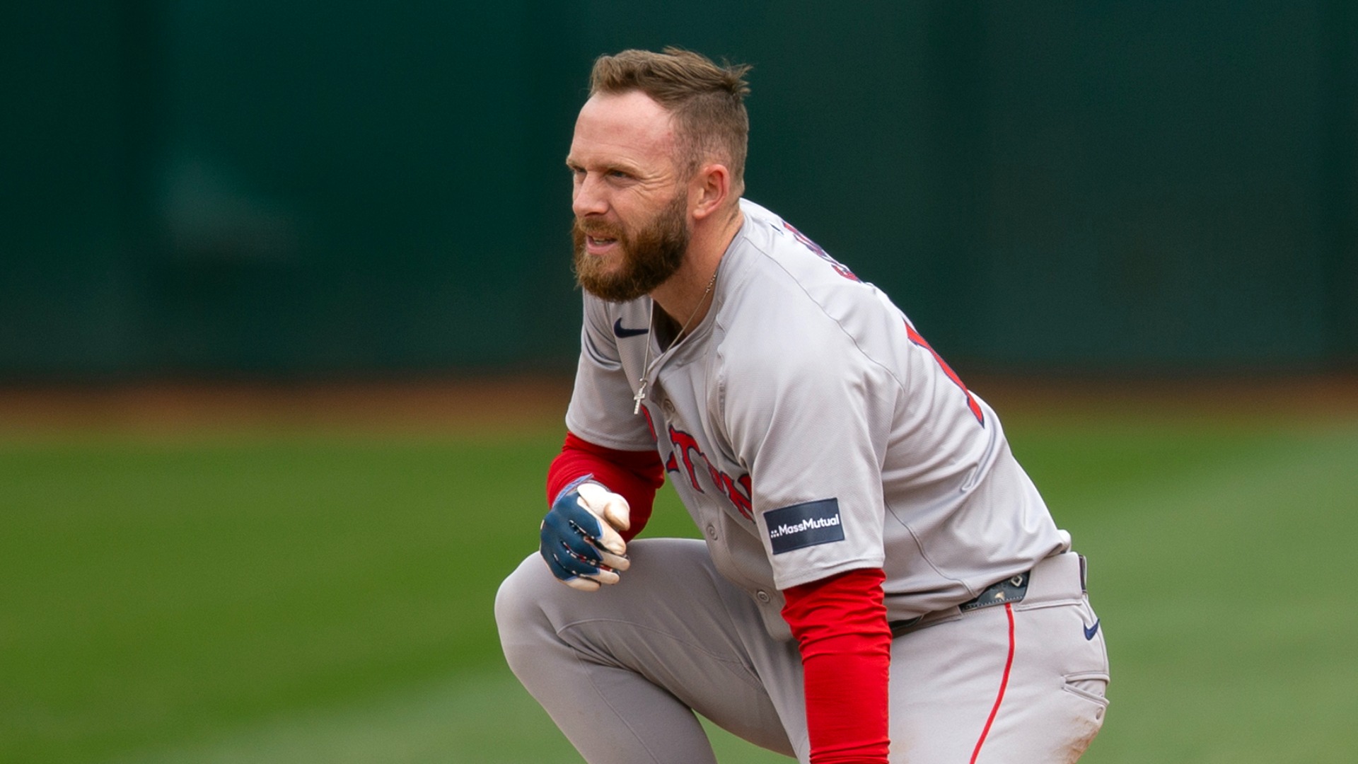 Trevor Story Leaves Red Sox Game In Agony After Diving Play In Fourth ...