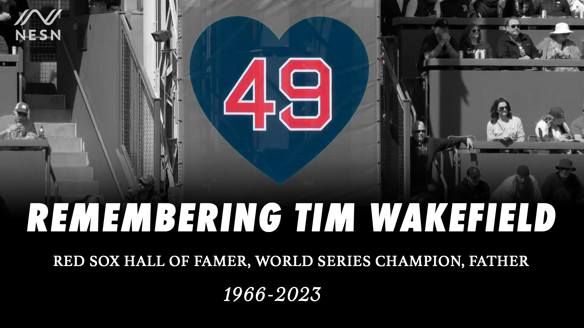 Red Sox Remember, Honor Tim Wakefield Before Home Opener