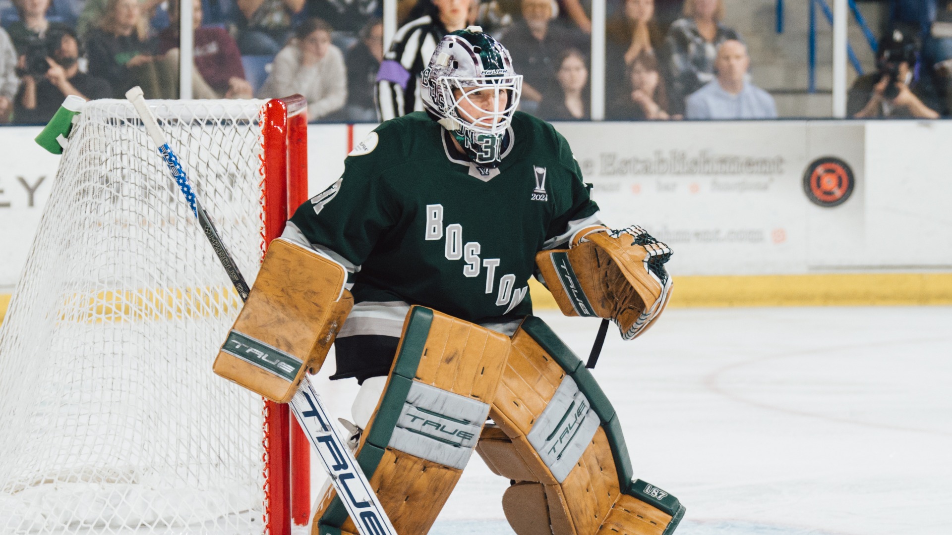PWHL Boston's Aerin Frankel Named Goaltender Of Year Finalist
