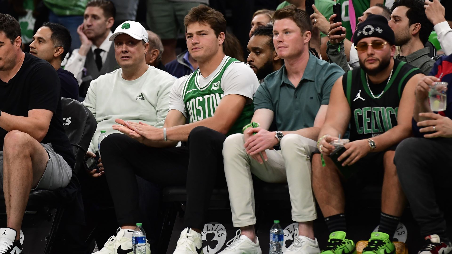What Drake Maye Told Jayson Tatum Before Celtics' Game 1 Win