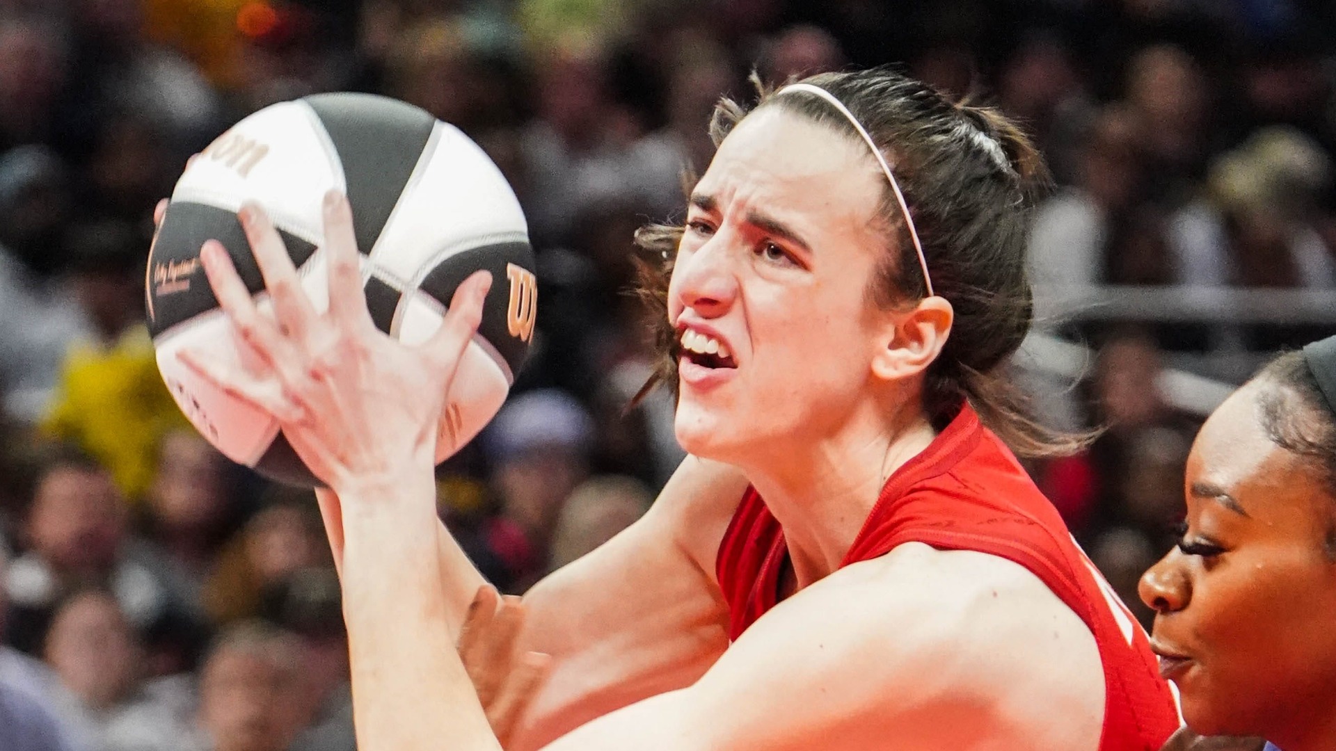 How Caitlin Clark Reacted To Controversial Flagrant Foul Vs. Sky