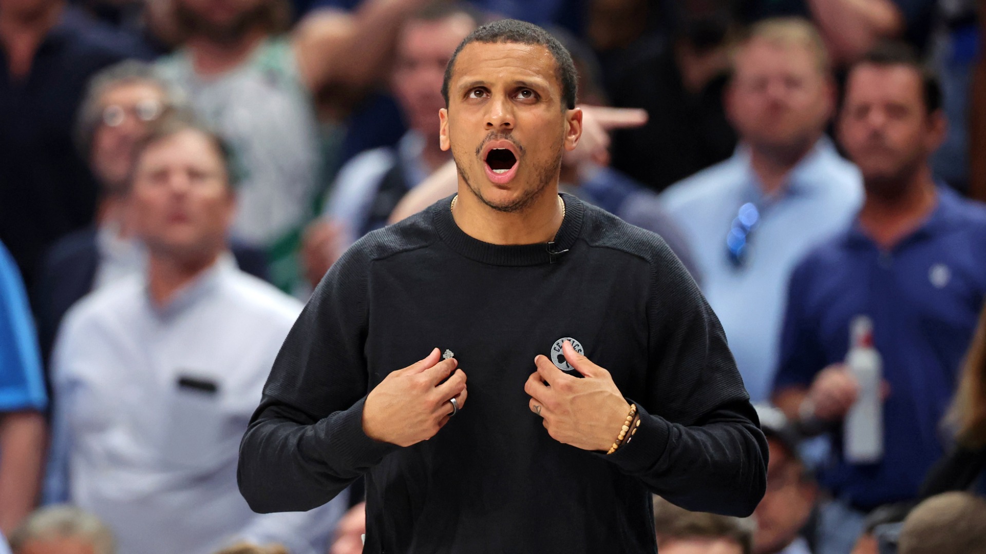 Celtics' Joe Mazzulla Shuts Down Question About Winning NBA Finals