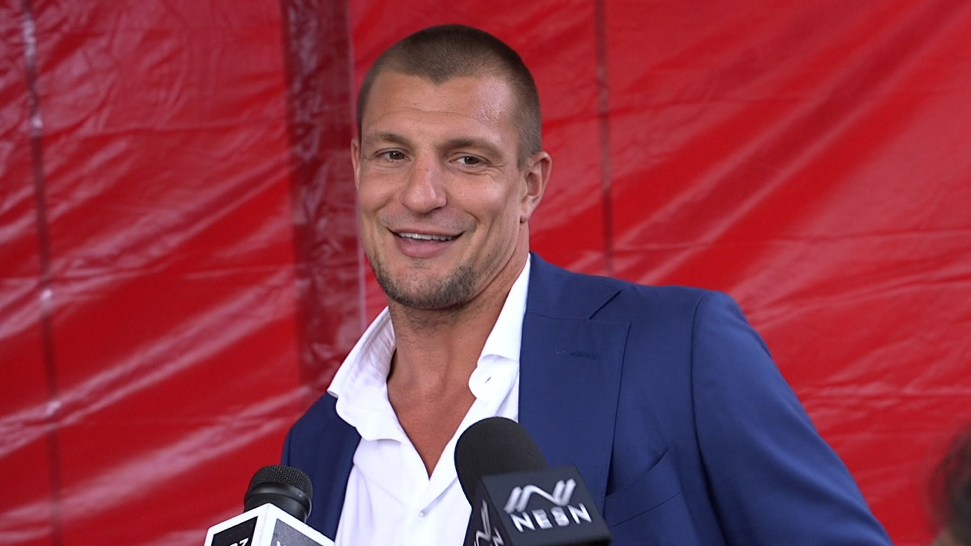 Rob Gronkowski Reflects On Playing NFL Career With Tom Brady
