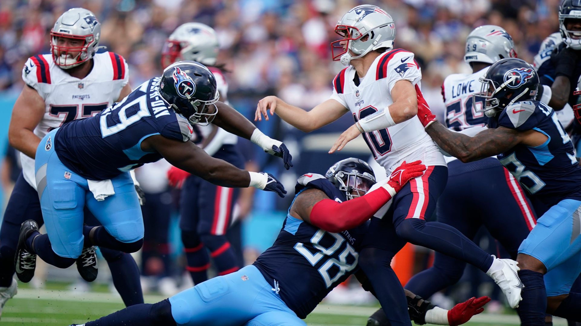What Titans Star Told Drake Maye After OT Thriller Against Patriots